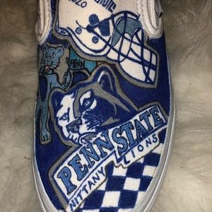 Vans | Shoes | Custom Penn State Class Of 220 Vans | Poshmark